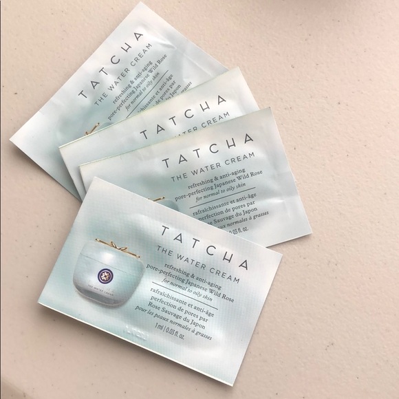 Tatcha | Makeup | 52 Tatcha Water Creme Deluxe Samples 4 Pack | Poshmark